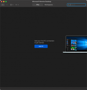 EAGLE first use: remote control from a Mac computer