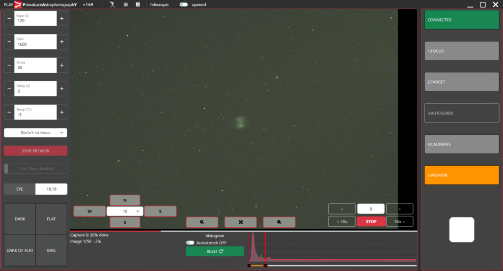 How to remotely control your ASCOM camera with PLAY - PrimaLuceLab