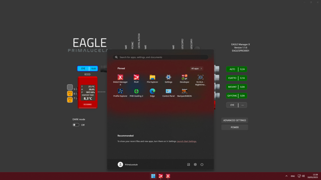 EAGLE computer is an open platform for astrophotography with telescopes ...