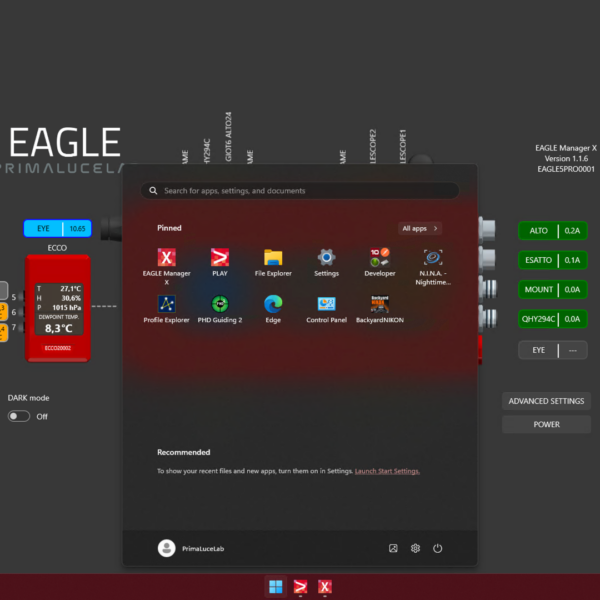 EAGLE Support - PrimaLuceLab
