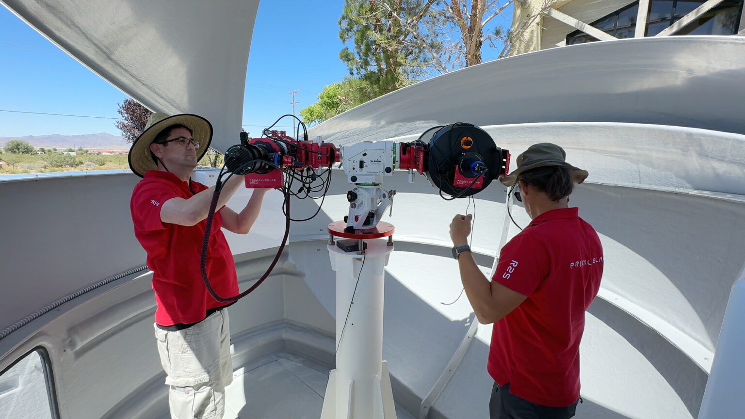 DUAL-COMPACT Observatory Station installed in San Bernardino County