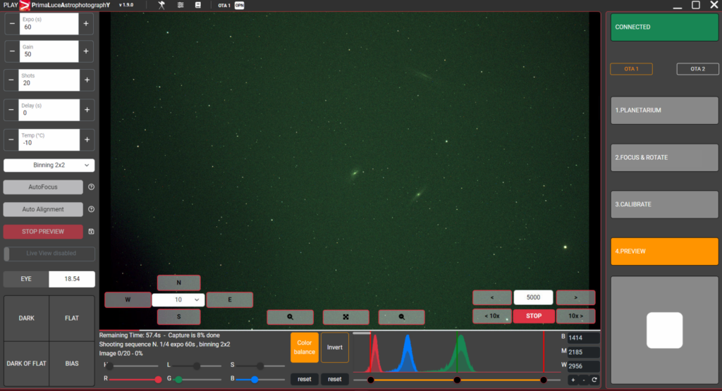 How to remotely control your ASCOM camera with PLAY - PrimaLuceLab