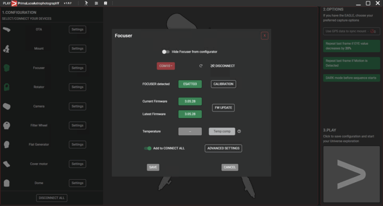 Installing PrimaLuceLab device drivers on EAGLE or Windows 10/11 ...